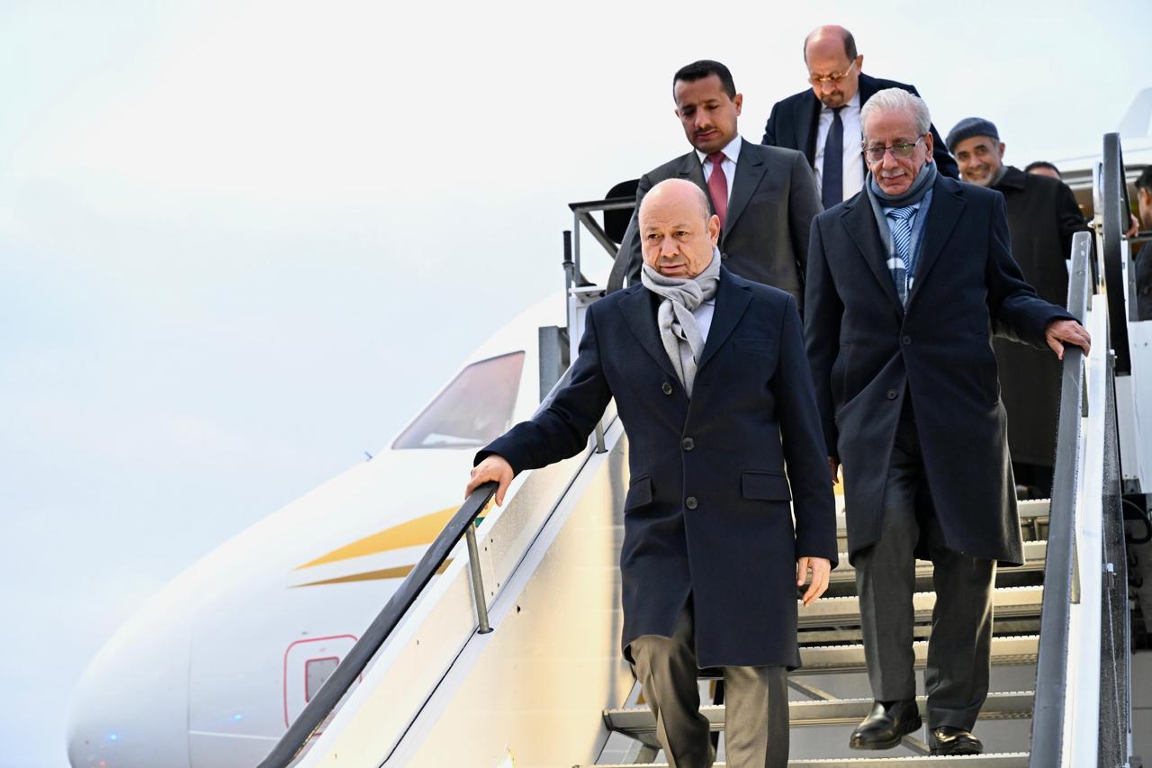President al-Alimi arrives Munich to participate in International ...