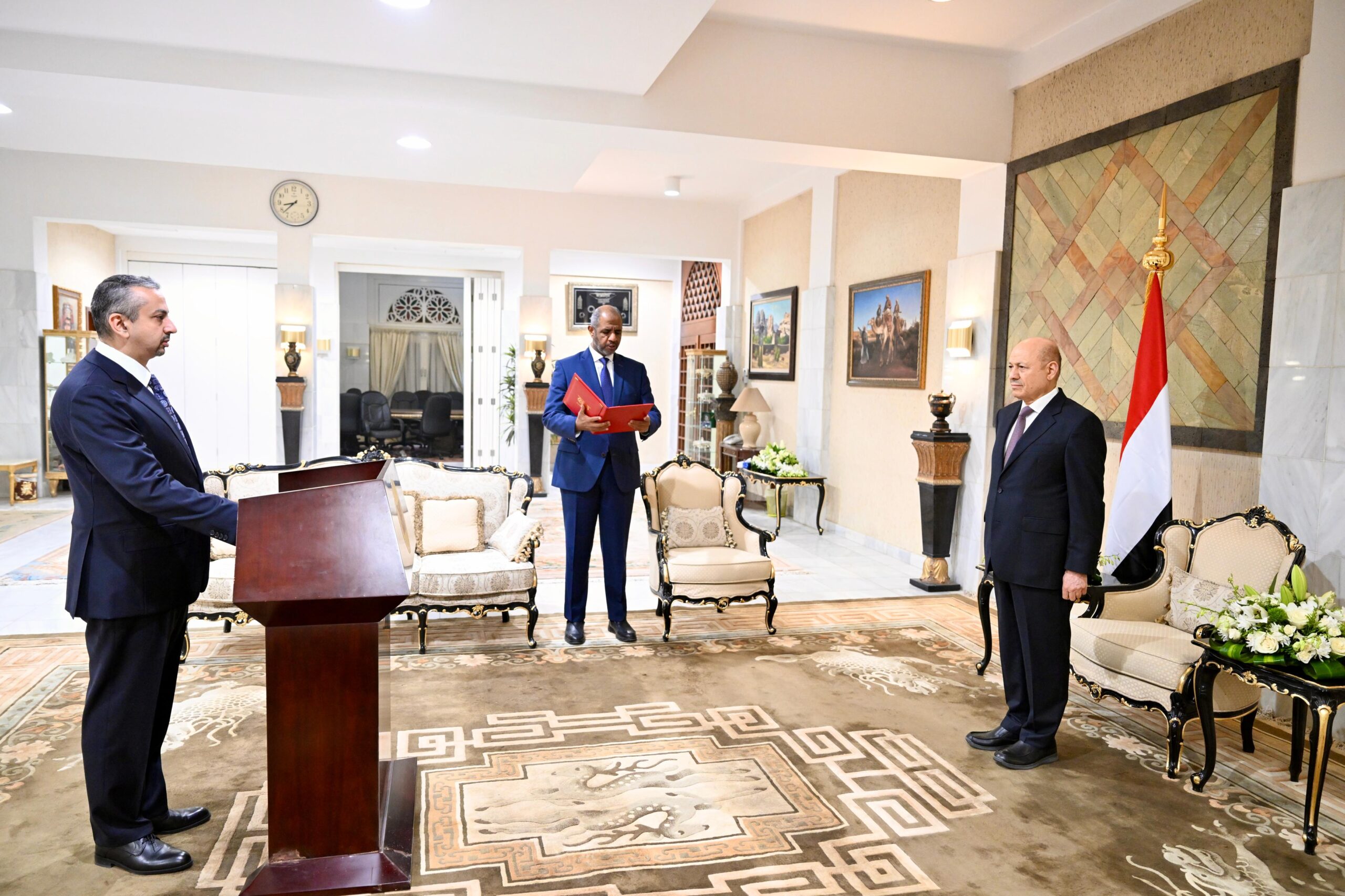 Lou’ay al-Eryani swears-in as Ambassador of Yemen to Federal Republic ...